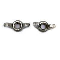 China DIN315 M3 Wing / Butterfly Stainless Steel Nuts 304 / 316 Plain Finish Surface for sale