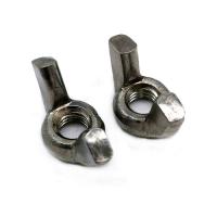 China DIN315 M3 Wing / Butterfly Stainless Steel Nuts 304 / 316 Plain Finish Surface for sale
