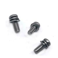 China Cold Forging Stainless Steel 304 / 306 Round Head Machine Screws for sale