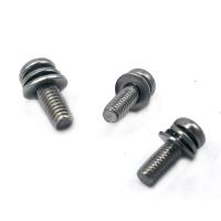 China Cold Forging Stainless Steel 304 / 306 Round Head Machine Screws for sale
