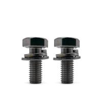 China A2 A4 Fasteners  Phillips Drive Hex Head Machine Screws With Washer for sale