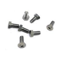 China SS304/316 Cross Recess Hex Head Phillips Machine Screws for sale