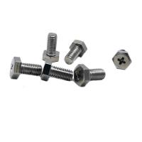 China SS304/316 Cross Recess Hex Head Phillips Machine Screws for sale