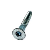 China M6 Carbon Steel Self Tapping Screws Zinc Plated Slotted Flat / Countersunk Head for sale