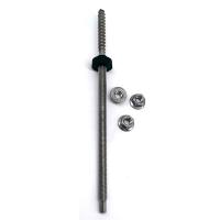 China Adjustable PV Rack Stainless Steel 304 316 Hanger Bolts For Solar Roof for sale