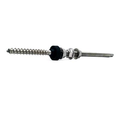 China Adjustable PV Rack Stainless Steel 304 316 Hanger Bolts For Solar Roof for sale