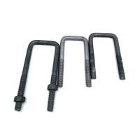 China DIN3570 Standard High Strength HDG Carbon Steel U Shape Bolt and nut for sale