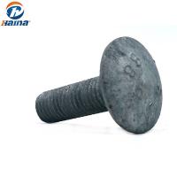 China Metric Steel Din603  Hot Dipping Galvanizing Mushroom Head Carriage Bolt for sale