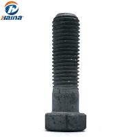 China 8.8/10.9 Grade Steel Hex Bolt For Foundation Construction , Galvanized Hex Bolts for sale