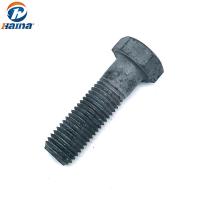 China 8.8/10.9 Grade Steel Hex Bolt For Foundation Construction , Galvanized Hex Bolts for sale