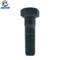 China 8.8/10.9 Grade Steel Hex Bolt For Foundation Construction , Galvanized Hex Bolts for sale