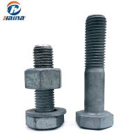 China ASTM A394 / A325 Hex Socket Head Bolt Zinc Plated Surface 2 Inch Length for sale
