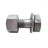 China carbon steel Hot dip galvanized Hex Head Bolts And Nuts With Washer for sale