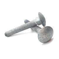 China Hot Dip Galvanized Electric Power Round Head Square Neck carriage bolt for sale