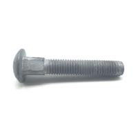 China M16 M20 HDG electric power mushroom head long square neck carriage bolt for sale