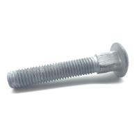 China M16 M20 HDG electric power mushroom head long square neck carriage bolt for sale