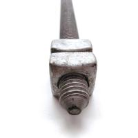 China HDG Double End Carbon Steel 4.8 5.8 Bolts For Tower And Hardware for sale