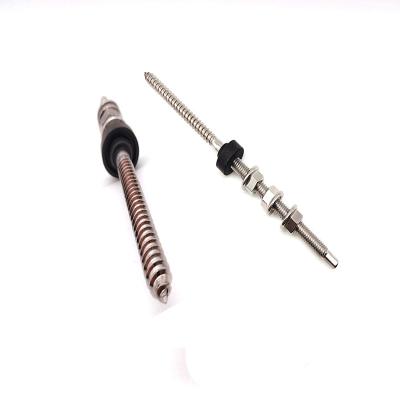 China Stainless Steel 201/304 M12 large Solar system hanger bolt With Epdm Washer for sale