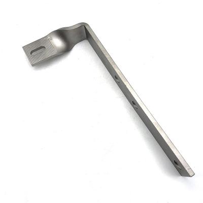 China Heavy L Shaped Stainless Steel Mounting Countertop Long Angle Brackets for sale