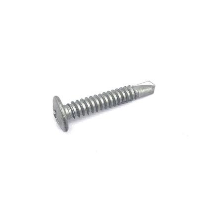 China A2 A4 SCM435/410 Pan Head Cross Recessed Drilling Bimetal Screw for sale