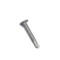 China A2 A4 SCM435/410 Pan Head Cross Recessed Drilling Bimetal Screw for sale