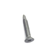 China Countersunk Head Square Hole ss304 ss316 scm410 Solar System Bimetal Screw for sale