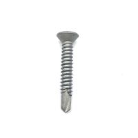 China Countersunk Head Square Hole ss304 ss316 scm410 Solar System Bimetal Screw for sale