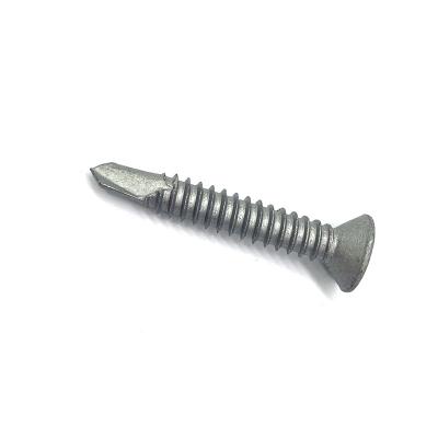 China Countersunk Head Square Hole ss304 ss316 scm410 Solar System Bimetal Screw for sale