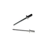 China DIN7337 Flat Head Closed End Stainless Steel Aluminum Blind Rivets for sale