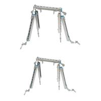 China Stainless Steel 316l B8M HDG T-type support bracket Seismic Stent for sale