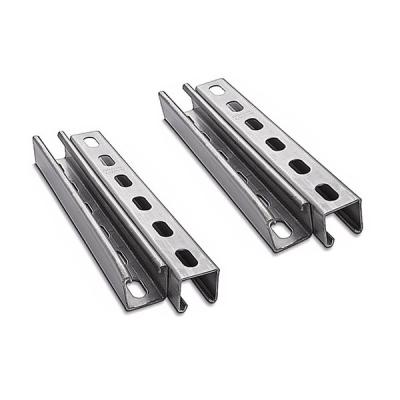 China Cold Rolled C Shape Strut Slotted Channel Hot Dipped Galvanized for sale