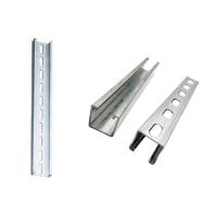 China Cold Rolled C Shape Strut Slotted Channel Hot Dipped Galvanized for sale