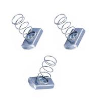 China solar power system fastener Factory Price Steel Strut Channel Spring Nut for sale