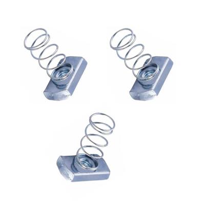 China solar power system fastener Factory Price Steel Strut Channel Spring Nut for sale