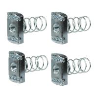 China Solar Panel Mounting Stainless Steel Unistrut Channel Nut With Spring for sale