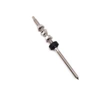 China Stainless Steel 201/304 M12 large Solar system hanger bolt With Epdm Washer for sale
