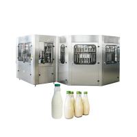 China PE Bottle Food Grade Stainless Steel Aseptic Milk Filling Machine for sale