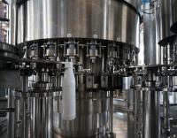 China Touch Screen Control Small Scale Aseptic Milk Filling Line for sale