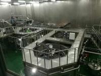 China Touch Screen Control Small Scale Aseptic Milk Filling Line for sale