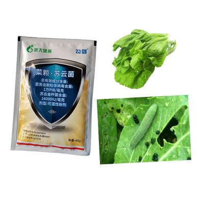 China Ecological Biological Pesticide PrGV Bt Vegetable Brocolli Farming Organic Certification for sale