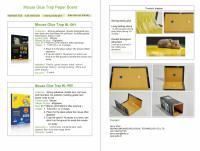 China Sticky Family Home Pest Killer Mouse And Rat Glue Board 21x34cm PD20092500 for sale