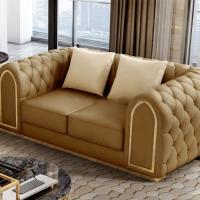 China SOFA Fancy Sectional Sofa Tufted Button Upholstered Italian Luxury Furniture Sofa Sets for sale