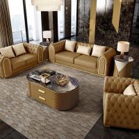 China SOFA Fancy Sectional Sofa Tufted Button Upholstered Italian Luxury Furniture Sofa Sets for sale