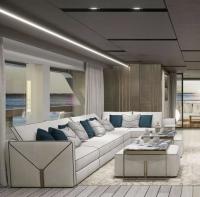 China OEM Luxury Living Room Furniture Sets Stainless Steel Decor Sofa Couch for sale