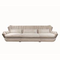 China Canap Titanium Solid Wood Frame Modern Sofa Sets Luxury Home Furniture for sale