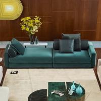 China Personalized Luxury Living Room Furniture Sets Comfortable Italian Fabric Sofa for sale