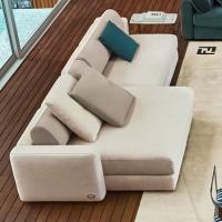 China Personalized Luxury Living Room Furniture Sets Comfortable Italian Fabric Sofa for sale