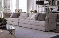 China Wooden Frame Luxury Living Room Furniture Sets Comfortable Love Seat Sectional Sofa for sale
