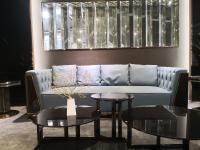 China Italian Luxury Living Room Furniture Sets Matted Leather Comfortable Sofa for sale