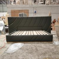 China Luxury Solid Wood Frame Comfortable Bed Set Furniture Bedroom for sale